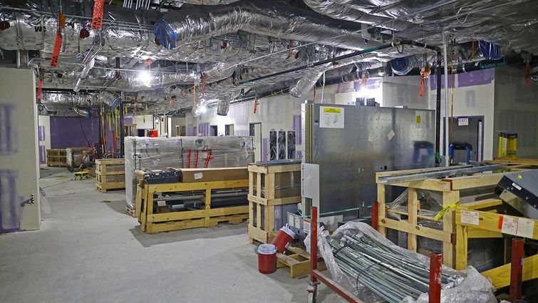 Interior Work progressing on new Hospital’s A level | LLUH News