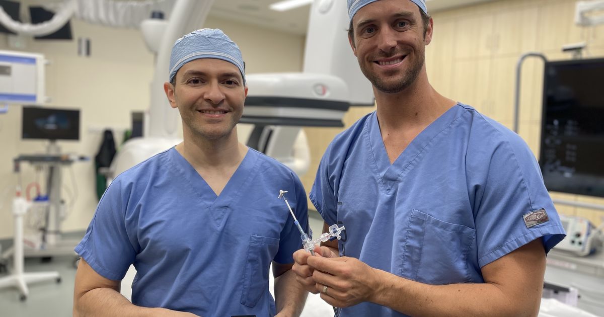 Cardiologists reverse patient’s heart failure via minimally invasive ...