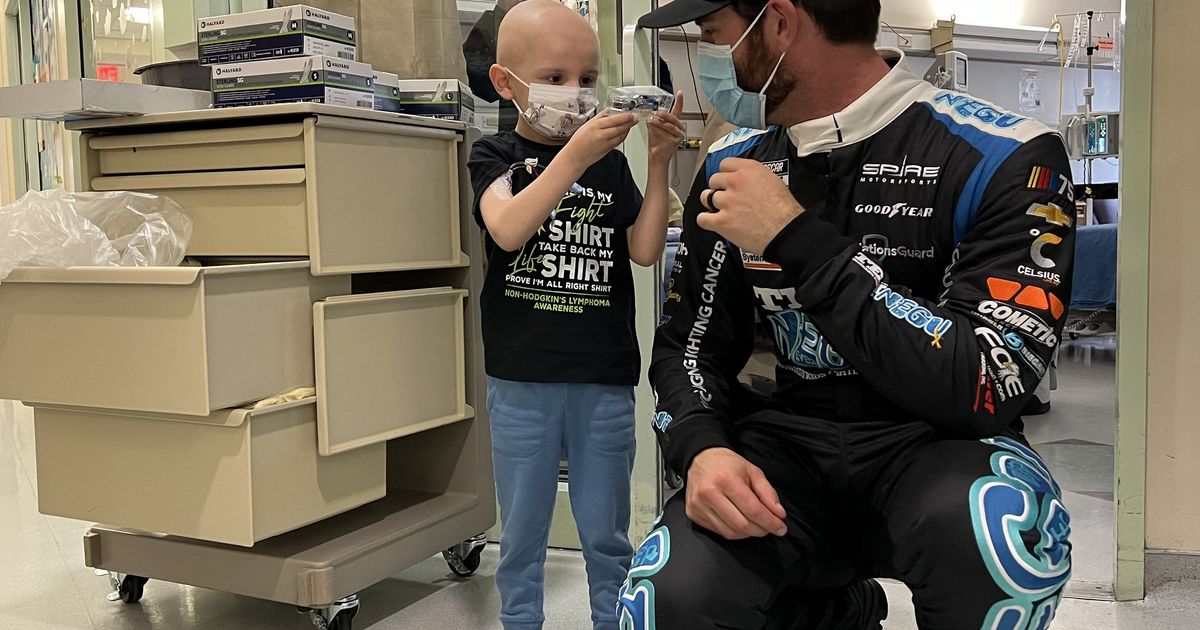 NASCAR’s Corey Lajoie and Jessie Rees Foundation bring "joy" to ...