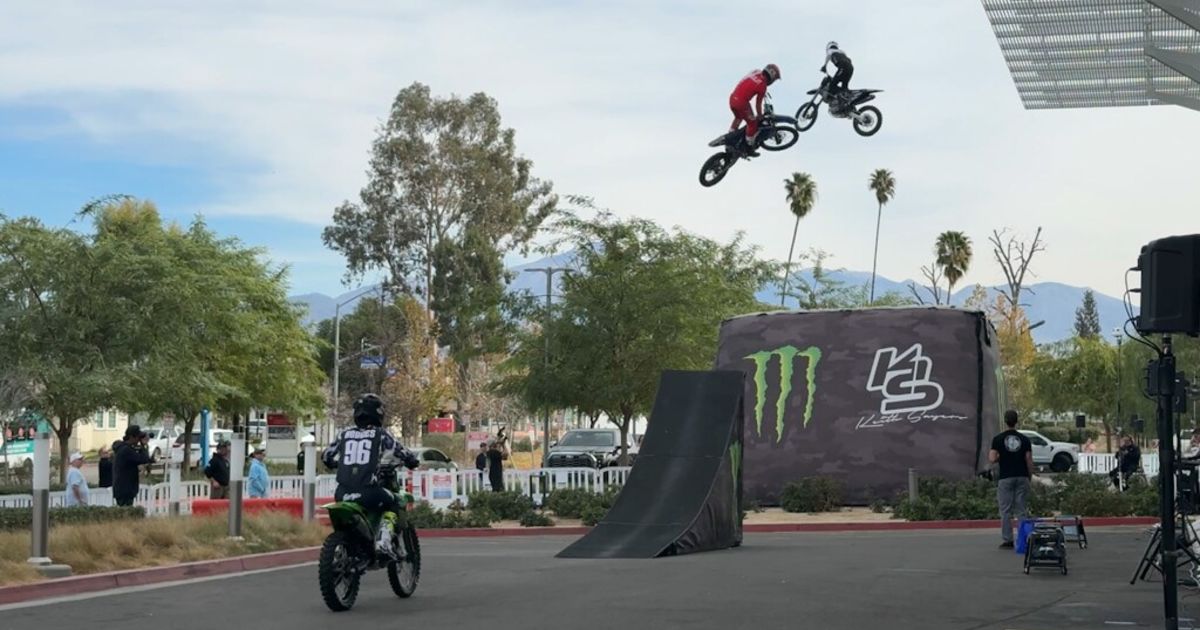 Pediatric patients experience 14th Big Air Kids Fair with FMX stunts | News