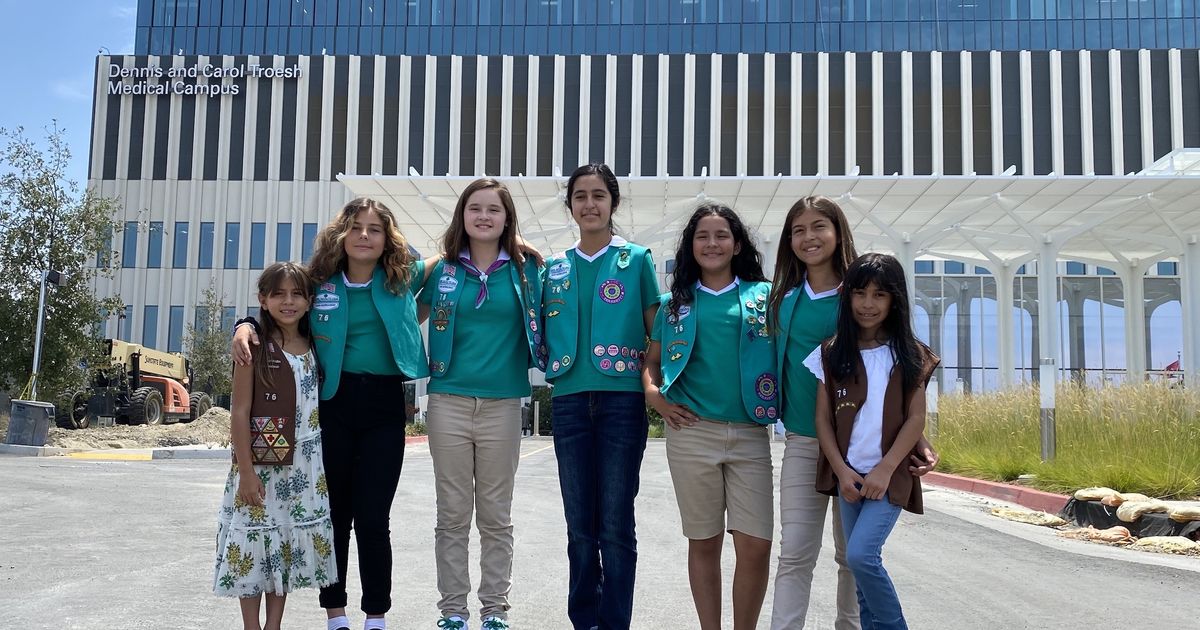 Girl Scouts visit future hospital | News