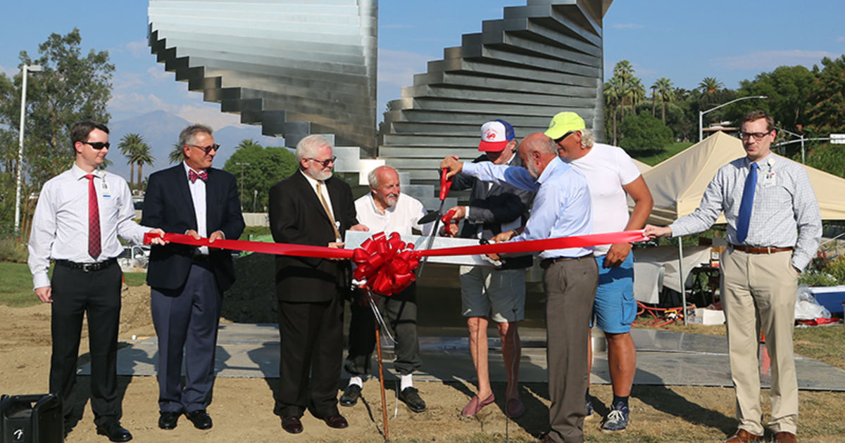 New Double Helix sculpture is gift from former patient | News
