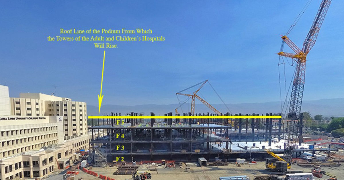 Podium nears completion; hospital towers set for construction in early ...